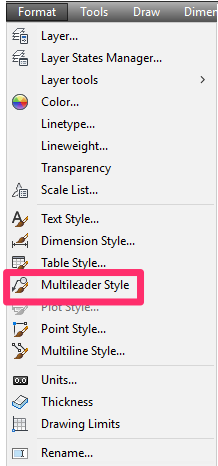 Multileaders (MLeaders)
