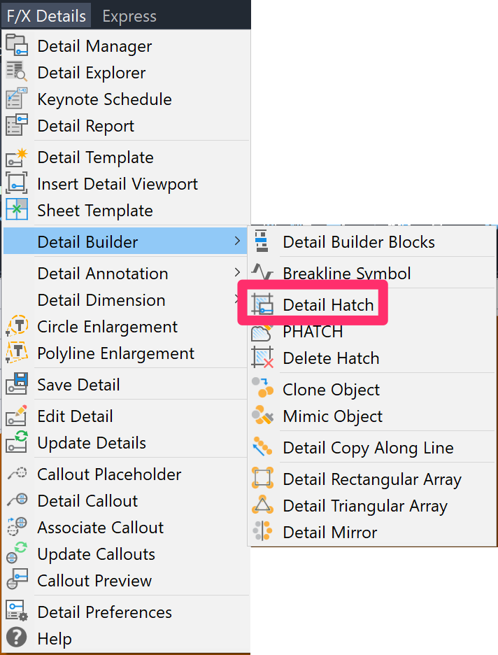 Detail Hatch Patterns