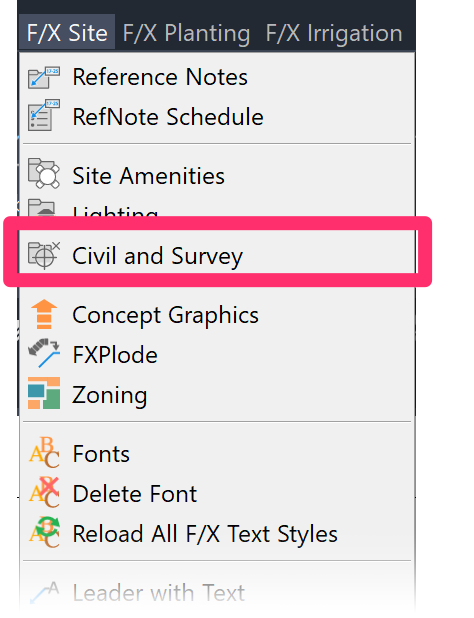 Civil and Survey (Grading Tools)