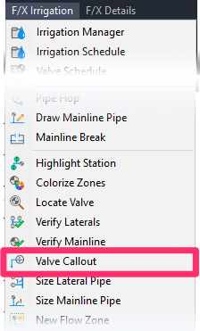 Valve Callouts & Renumbering Valves