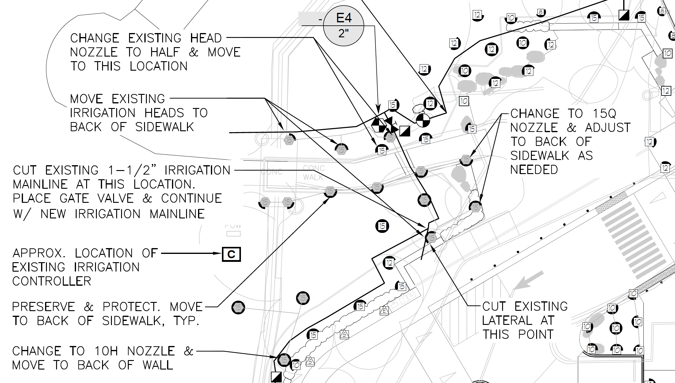 Creating an Existing Irrigation Symbol Family