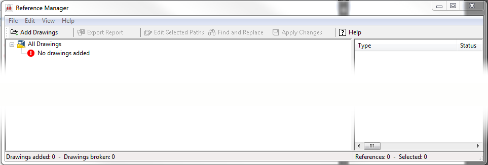 Reference Manager (AdRefMan) is Missing from F/X CAD