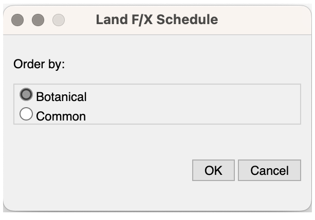 Schedule Tool: Planting F/X for SketchUp Plugin