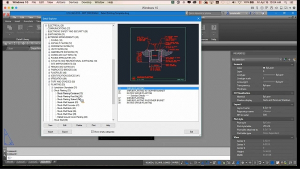 Saving your Detail Library to Land F/X