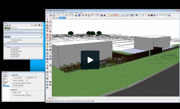 Details - Using SketchUp Pro & Land F/X