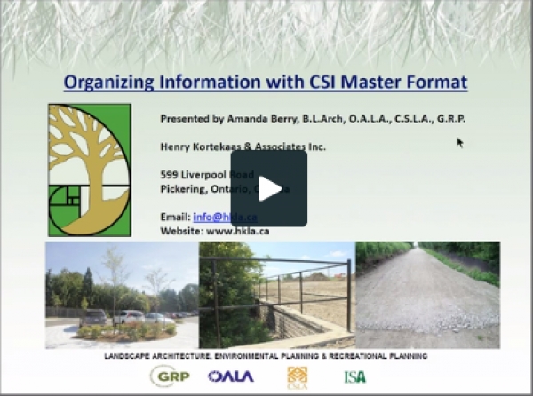 Using CSI Format for Organization