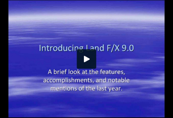 Introducing Land F/X 9.0